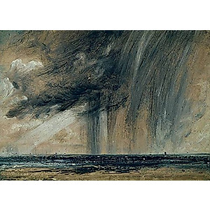 Imagekind Wall Art Print entitled Rainstorm Over The Sea, C.1824-28 by The Fine Art Masters | 22 x 16