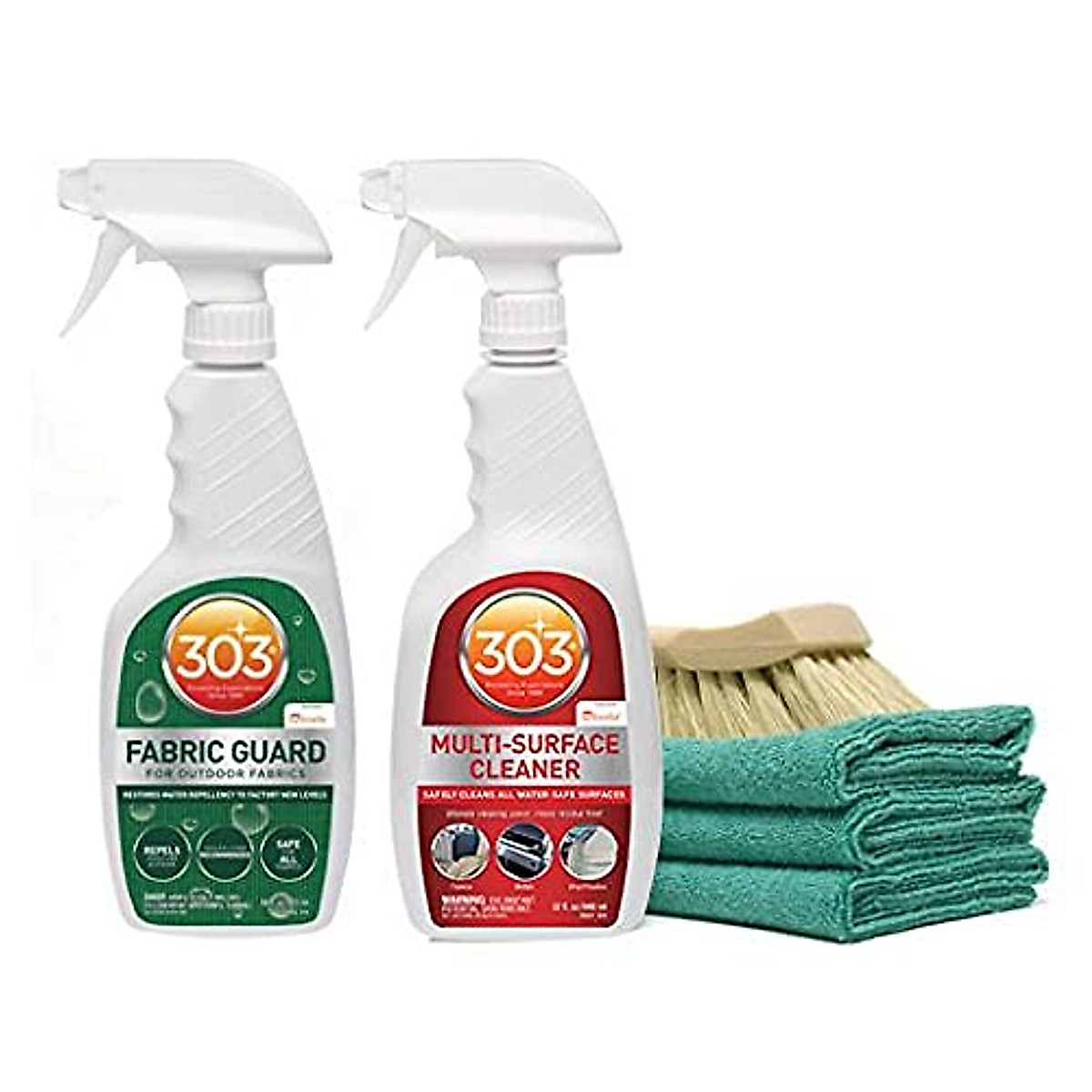 303 High Tech Fabric Guard & Cleaner Combo - Cloth convertible top, Fabric Upholstery, Sunbrella Protectant