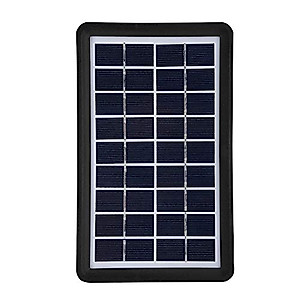 9V 3W Solar Panel Solar Battery Charger Waterproof 93% Translucency 18% Conversion Rate Poly Silicon Solar Cell Board