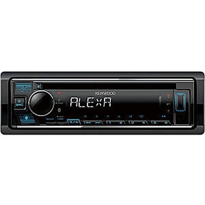 Kenwood KDC-BT778HD in-Dash Single DIN CD Receiver (Certified Refurbished)