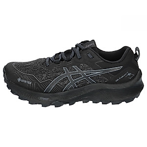 ASICS Women's Trabuco 11 GTX Trainers, Black, Carrier Grey, Black Carrier Grey, 8 US