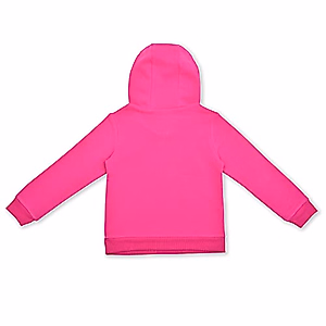 My Little Pony Girls Pullover Rainbow Dash, Pinkie Pie and Fluttershy Half Zip Up Hoodie