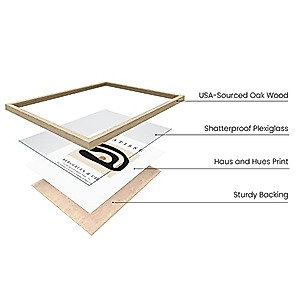 HAUS AND HUES Henri Matisse Prints and Posters Matisse Paper Cutouts and Art Exhibition Poster Matisse Poster Prints Matisse Paintings Abstract Art Prints Wave Leaf Matisse Framed Beige - 12x16