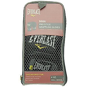 Everlast Pro Style Grappling Gloves Small/ Medium Black
