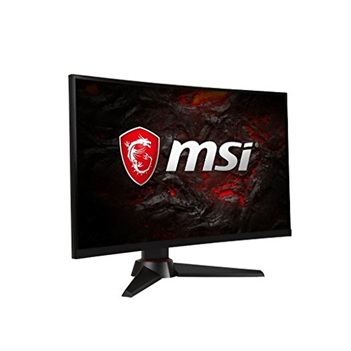 MSI Full HD Gaming Red LED Non-Glare Super Narrow Bezel 1ms 2560 x 1440 144Hz Refresh Rate 2K Resolution Free Sync 27” Curved Gaming Monitor (Optix MAG27CQ)