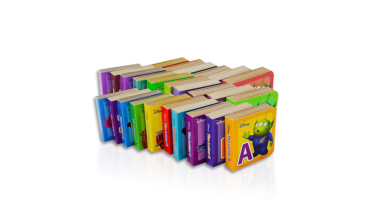 Disney Alphabet Book Bundle for Toddlers | Fun Disney Learning Set