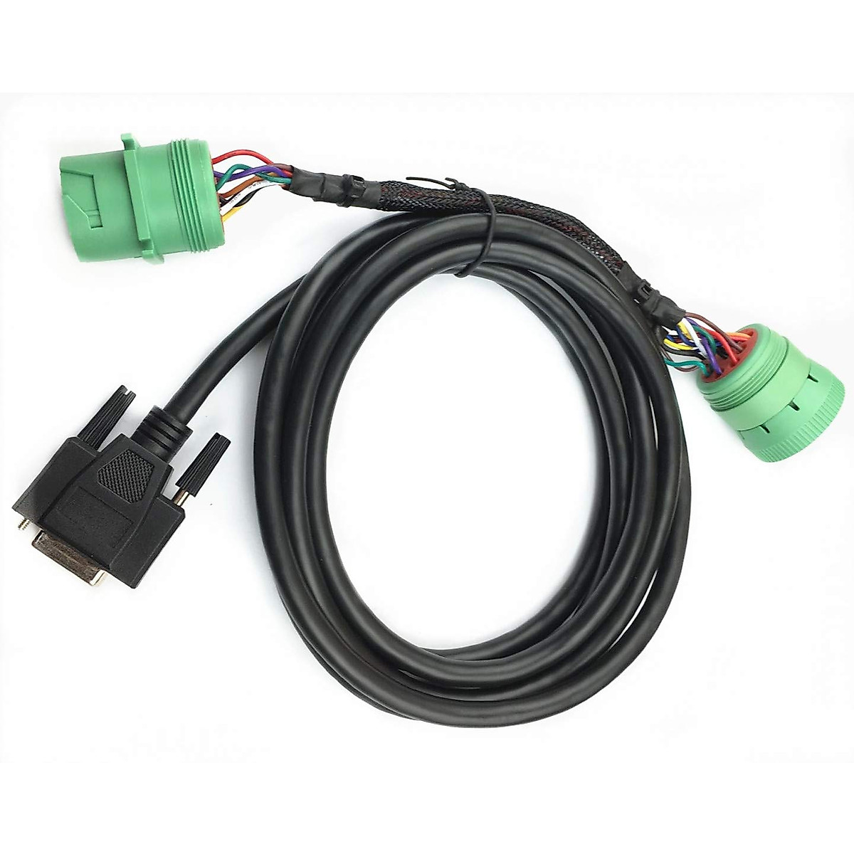 ARTECKIN j1939 Male to J1939 Female to DB15 Female Splitter Cable for Truck ELD Device