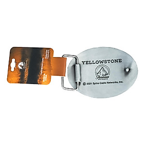 Changes Yellowstone Dutton Ranch Y Logo Established 1886 Kevin stner Belt Buckle 66-57, Silver