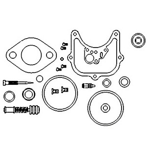 Reliable Aftermarket Parts Our Name Says It All Carburetor Kit Complete (Holley) (1965-1975) Fits Ford Tractor 2000 3000 4000 4600