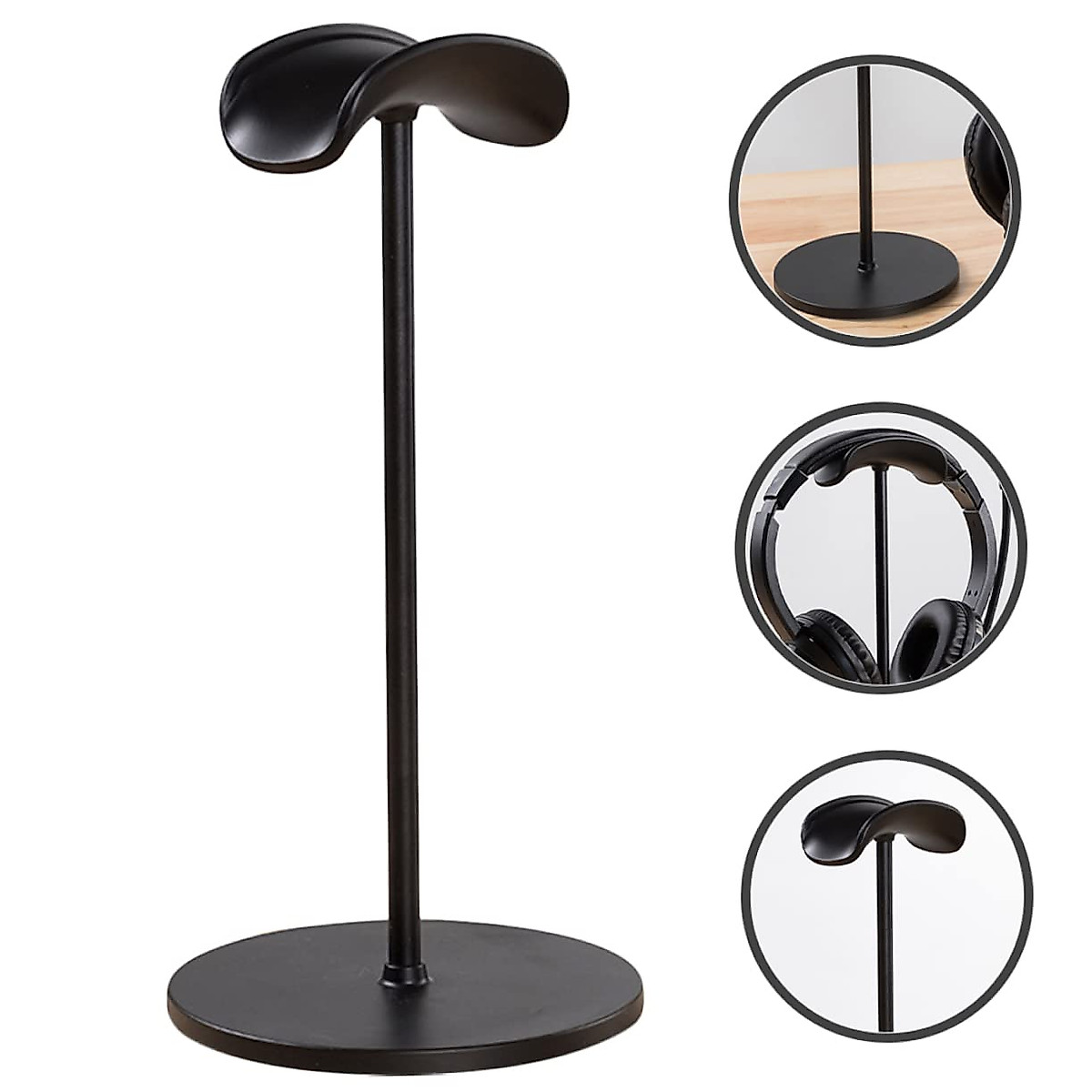 Parliky Headphone Stand Headphone Holder Computer Holder Desktop Computer Stand Gaming Accessories Headphone Display Stand Computer Accessories Aluminum Alloy Headset Organizer