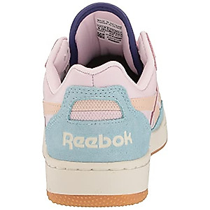 Reebok Women's BB 4000 II Basketball Shoe, Pixel Pink/Vintage Chalk/Blue Pearl, 6 Women