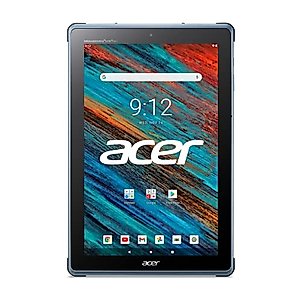 Acer Enduro Urban T3 EUT310A-11A-8995 Rugged Tablet | 10.1" WUXGA IPS Touch Gorilla Glass | MediaTek MT8385 CPU | 4GB LPDDR4X | 64GB eMMC | WiFi-5 | Front & Rear 5MP Webcam | Polaris Blue | Android 11