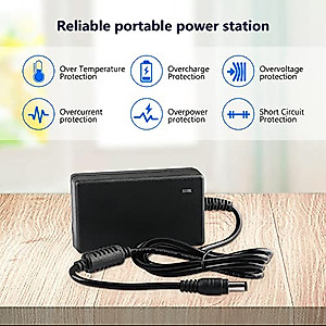 Charger for 4moms mamaRoo 2/4, 12V 3A AC Adapter Power Cord for 2015 mamaRoo Infant Seat Bouncer, rockaRoo Swing, OH-1048B1203000U Replacement