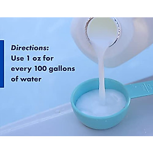 Spa & Hot Tub Defoamer - Quart - Quickly Removes Foam Without The Use of Harsh Chemicals, Eco-Friendly Safe Silicone Emulsion Formula - Concentrate