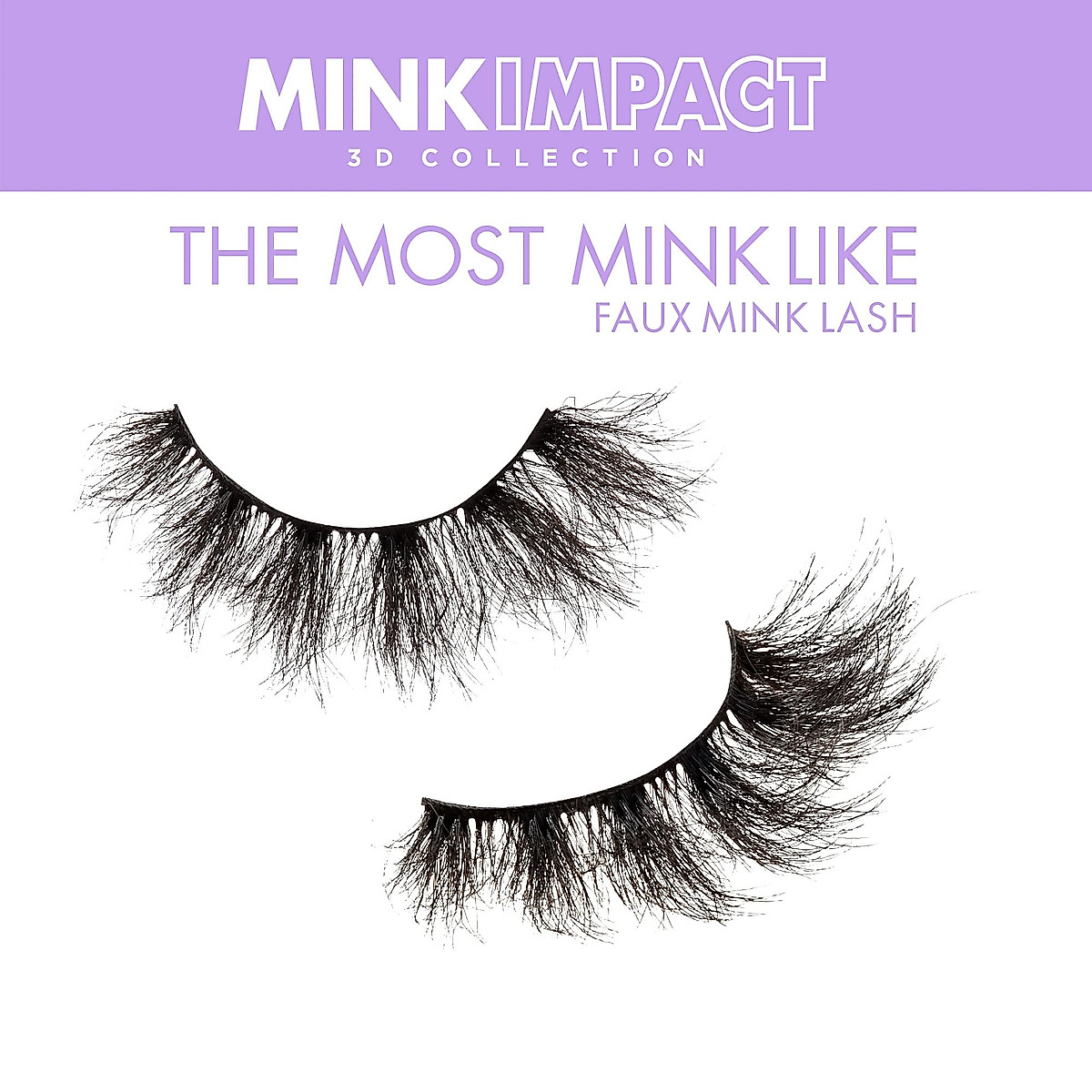 i-Envy False Lashes 3D Mink-Like Plush Impact Natural to Dramatic Vegan Eyelashes