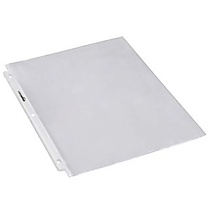 Amazon Basics Sheet Protector, Heavy Duty, 100 Pack, Clear