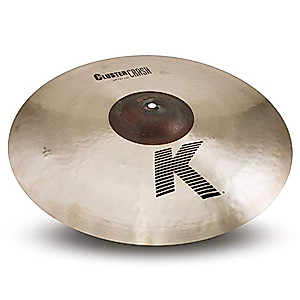 Zildjian K0935 20" K Cluster Paper Thin Weight Crash Cymbal - Traditional Finish With ZKEY