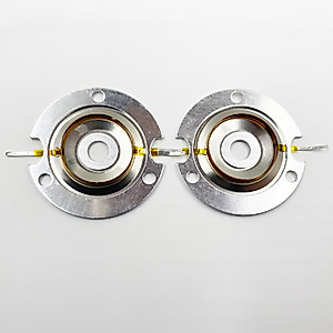 HUMARH 1" Voice Coil Replacement Diaphragm 2-Pack for DS18 PRO-TWN1 PRO-TW820 PRO-TW710, PRV Audio TW400Ti-Nd-4 TW450Ti-Nd-4, AudioPipe ATQ-1015 ATQ -1250 ATQ-1550