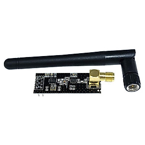 Aideepen 3PCS NRF24L01+PA+LNA Module with SMA 2.4 GHz 1100m+3PCS NRF24L01 8 Pin Socket Breakout Adapters Compatible