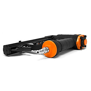 WEN 61706 20-Gauge 3/8-Inch Crown Air-Powered Pneumatic T50 Stapler for Upholstery and Woodworking