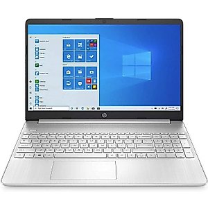 HP 2022 15.6" HD Thin and Light Laptop, AMD Athlon Gold 3150U Processor, 4GB RAM, 256GB SSD, HDMI, Wi-Fi 5, Webcam, AMD Radeon Graphics, Windows 10 S, Silver, W/IFT 32GB USB 3.0 Flash Drive