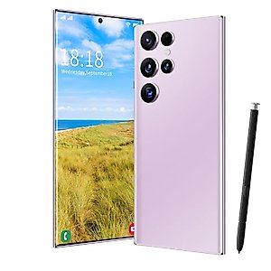 VSMOX S23Ultra Mobile Phones 2023, Android 13.0 Smartphones, 6800mAh, 8GB 256GB/128GB, 10 Core, 64MP 32MP, 6.7 inch HD Screen, 5G Dual Sim Free Unlocked, Face Unlock,Rose Gold-8GB~256GB
