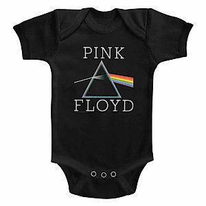 Pink Floyd Prism Black Infant Baby Creeper Snapsuit Romper