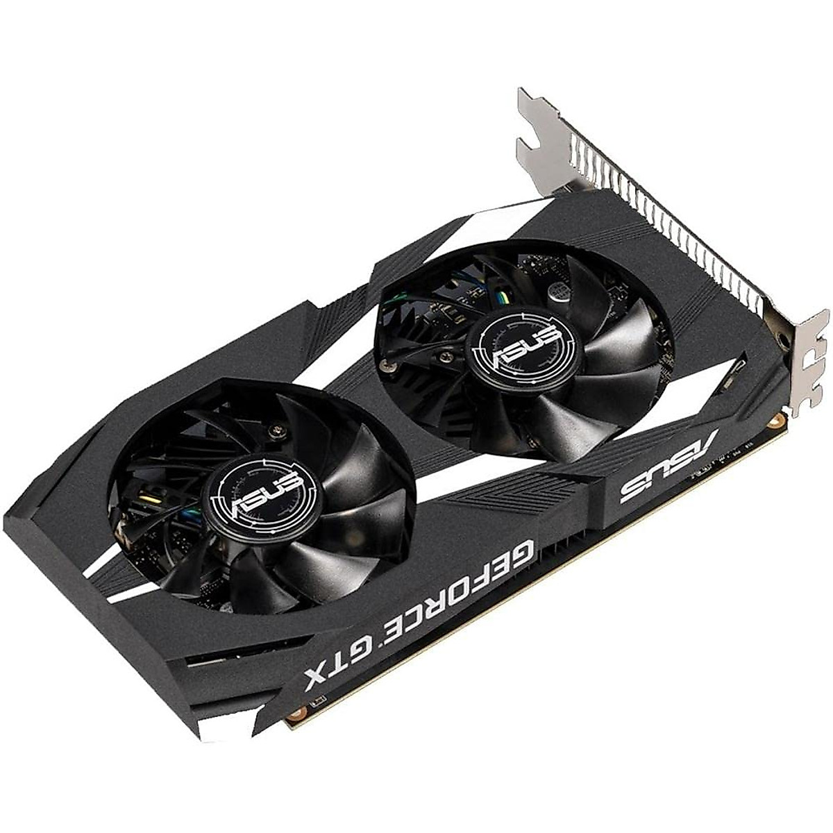 ASUS GeForce GTX 1650 Overclocked 4GB Dual-Fan Edition VR Ready HDMI DP 1.4 DVI Graphics Card (Dual-GTX1650-O4G)