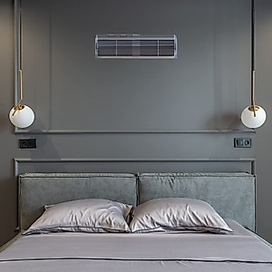 MAYITOP Air Vent Deflector Magnetic Vent Heat and Air Deflector for Vents Sidewall, and Ceiling Registers,Adjustable Magnetic Air Conditioner Wind Deflector 7.8 to14.5" Inch Vent deflectors