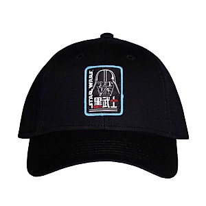 Star Wars Baseball Cap Villains Darth Vader Official Black Strapback