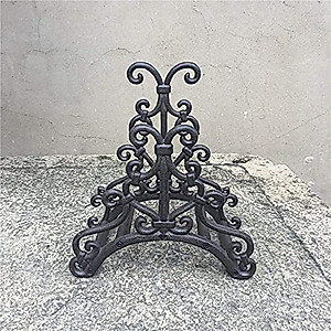 Riyyow Retro cast Iron Wrought Iron six Bird Garden Water Pipe Rack Garden Rack Garden Home Wall Decoration Water Pipe Bracket Drain Pipe-European Style (Color : A)