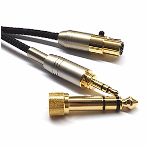 NewFantasia Replacement Audio Upgrade Cable Compatible with AKG K240, K240S, K240MK II, Q701, K702, K141, K171, K181, K271s, K271 MKII, M220, Pioneer HDJ-2000 Headphones 1.2meters/4feet