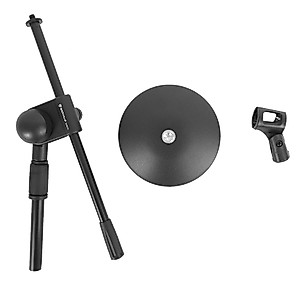 Soundcraft 4-Person Podcast Podcasting Recording Kit Mics+Headphones+Boom Stands