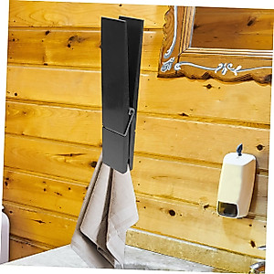 OFFSCH Jumbo Wooden Clothespin Towel Holder Giant Non Slip Clothes Clip for Strong Grip for Bathrooms Laundry Rooms and Outdoor Use Jumbo Clothespin for Towel and Clothing Organization