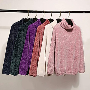 Brown Velvet Crochet Yarn, 100g/0.22lb Fluffy Chenille Yarn for Knitting and Handmade Projects