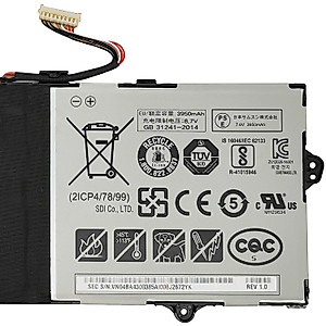 IZKROR AA-PBTN2QT 30Wh 3950mAh Battery Replacement for Samsung Notebook 9 900X3N-K03 900X3N-K04 NP900X3N NP900X3N-K01HK NT900X5Y NT900X5Y-A59A NT900X3N NT900X3Y NT901X5N NT900X5Y Series 7.6V