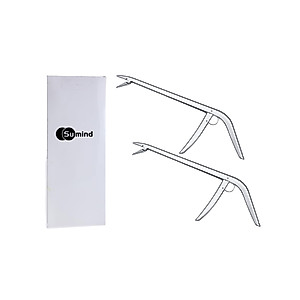 2 Pieces Stainless Steel Fish Hook Remover Fishing Extractor Freshwater and Saltwater Hooker Tool for Fishing, 11-1/2 inch