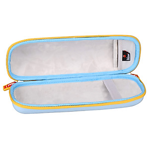 Mchoi Hard Carrying Case Fits for Otamatone Japanese Character Electronic Musical Instrument Portable Synthesizer by Cube/Maywa Denki, Lightweight and Waterproof Automatone Instrument Holder