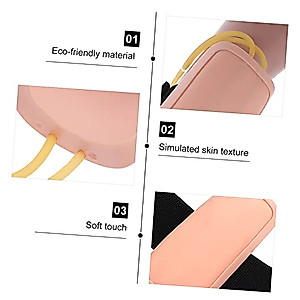 ULTECHNOVO Skin Model Mannequin Maniquin Venipuncture Practice Pad Wearable Iv Practice Trainer Kit Venipuncture Injection Model Injection Training Pad Injection Practice Model Artificial