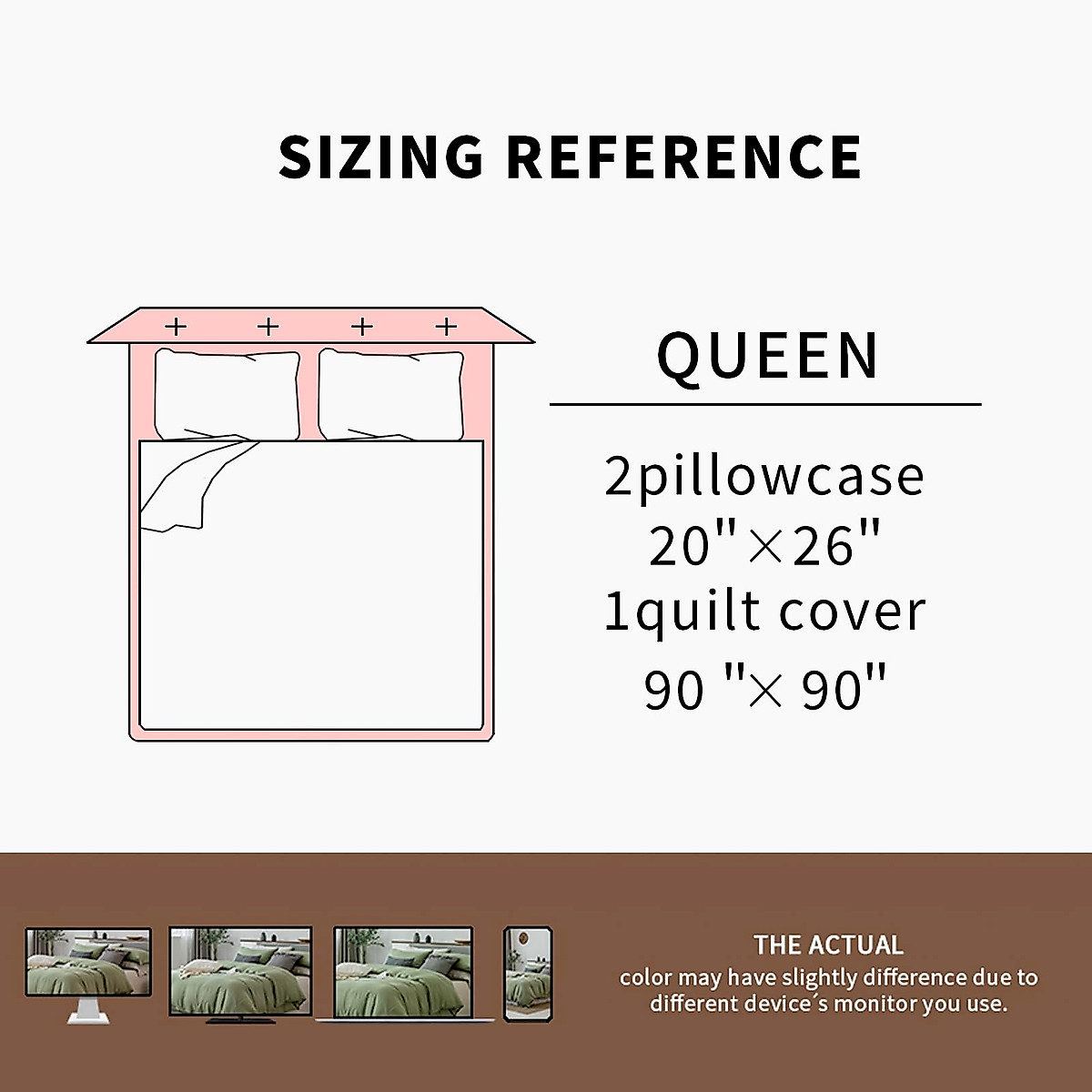 EVERLY 100% Pure Linen Duvet Cover Set King Size104X90Inch 3pcs (1 Duvet Cover,2 Pillowcases) Soft and Breathable for All Season with Coconut Button Closure, Suitable for Hot Sleepers-Dark Grey