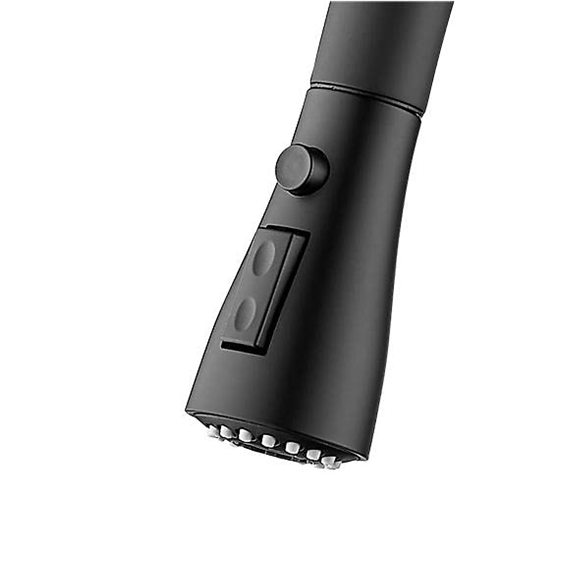 Kitchen Tap Sprayer Spout for Pull Down Sprayer Goose Neck Spout Single Handle Kitchen Faucet Matte Black Kitchen Sink Faucets Solid Brass Countertop Faucet Farmhouse Sink Faucet