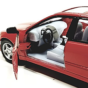 Kinsmart Lexus IS300 Fire Red Hardtop with Sunroof 1/36 Scale Diecast Car