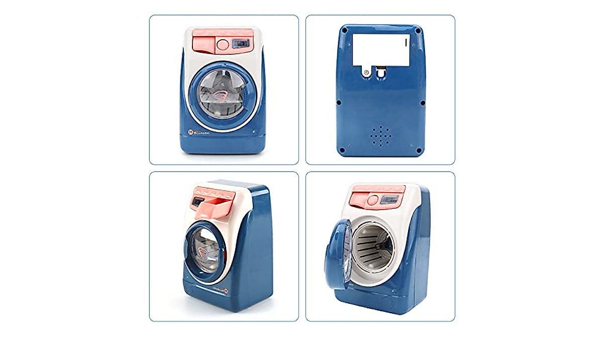 deAO Washing Machine Toy for Kids - Realistic Sounds
