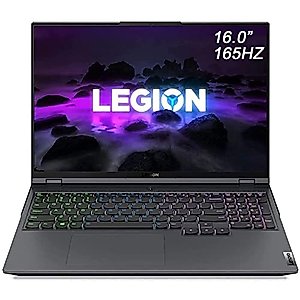 Lenovo Legion 5 Pro Gen 6 AMD Gaming Laptop, 16.0" QHD IPS 165Hz, Ryzen 7 5800H, GeForce RTX 3060 6GB, TGP 130W, Win 10 Home, 32GB RAM | 1TB PCIe SSD,HDMI Cable Bundle