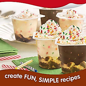 Snack Pack Chocolate and Vanilla Pudding Cups Family Pack, 12 Count (Pack of 1)