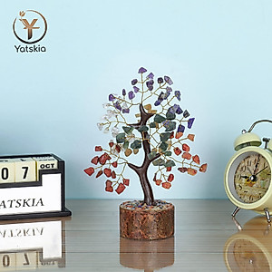 Chakra Tree - Crystal Tree - Chakra Tree Of Life - Crystal Gifts - Tree Of Life Decor - Gemstone Tree - Feng Shui Decor - Chakra Decor - Crystal Decor - Spiritual Gifts - Housewarming Gifts New Home