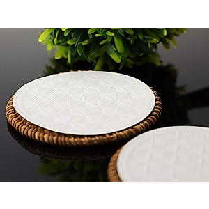 Necessia Heat-Treated Tempered Rim Cortado/Espresso/Gibraltar Glasses, Set of 2, 4.5 oz