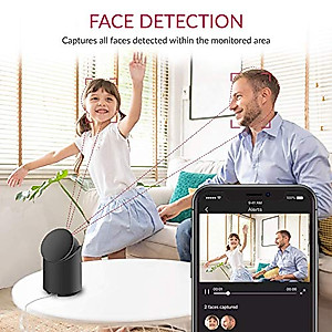 YI Dog Camera with Phone App, WiFi Indoor Cam with 2-Way Audio, Night Vision, 360-degree, Sound Motion Detection, Cat Pet Puppy Bird Animal Doggie Nanny Cam, Works with Alexa and Google Assistant