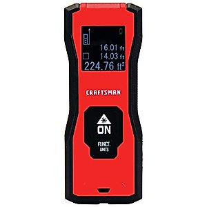 CRAFTSMAN Laser Measure Tool/Distance Meter, 165-Foot Range (CMHT77639N)