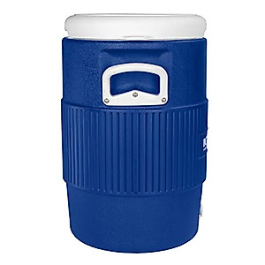 Igloo Seat Top Beverage Cooler with Cup Dispenser (5-Gallon, Ocean Blue)